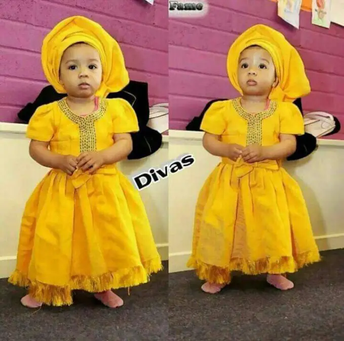 14 Awesome Traditional Wedding Attires For Kids. – A Million Styles