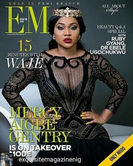 2025 Mercy Aigbe Covers The Front Page Of Exquisite Magazine. – A ...