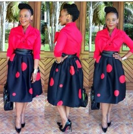 Check out this Impeccable Outfit For Church We saw Over The Weekend