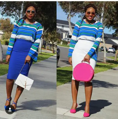 Stylish Church Outfit From our Fashionistas...........