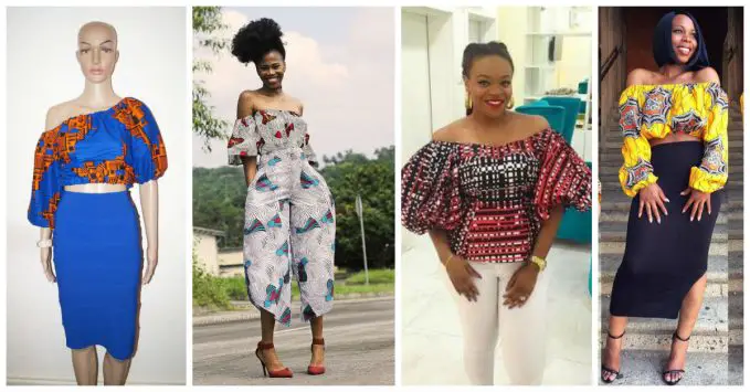 2025 We Love These Beautiful Off Shoulder Ankara Tops – A Million Styles