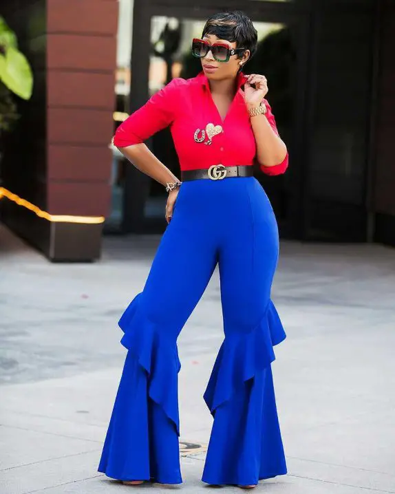 2025 Rock The Ruffle Pants Trend With Class! – A Million Styles