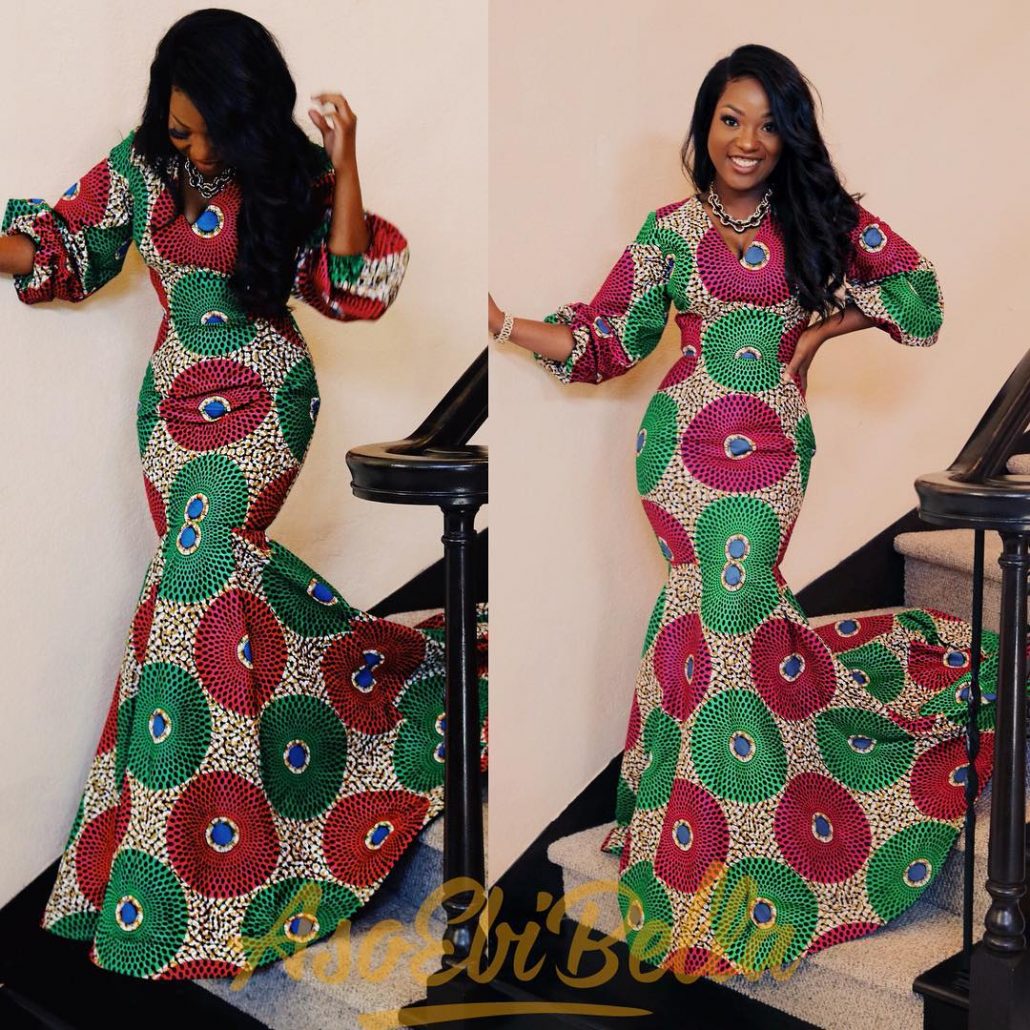 2026 See These Long Body Hugging Ankara Styles – A Million Styles
