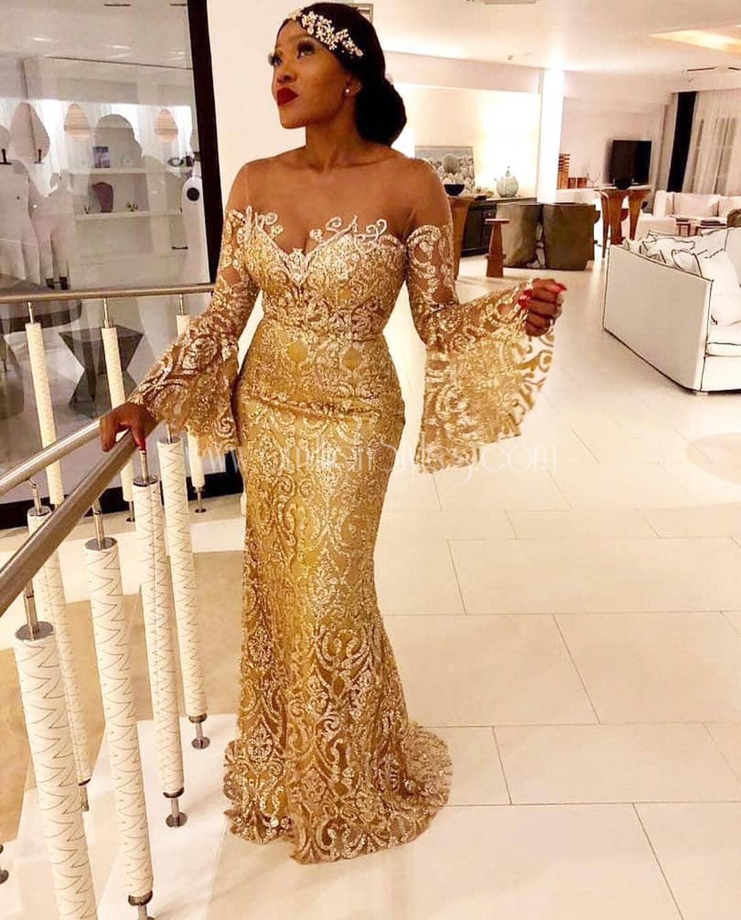 Click Here For Simple Lace Asoebi Styles That Stand Out – A Million Styles