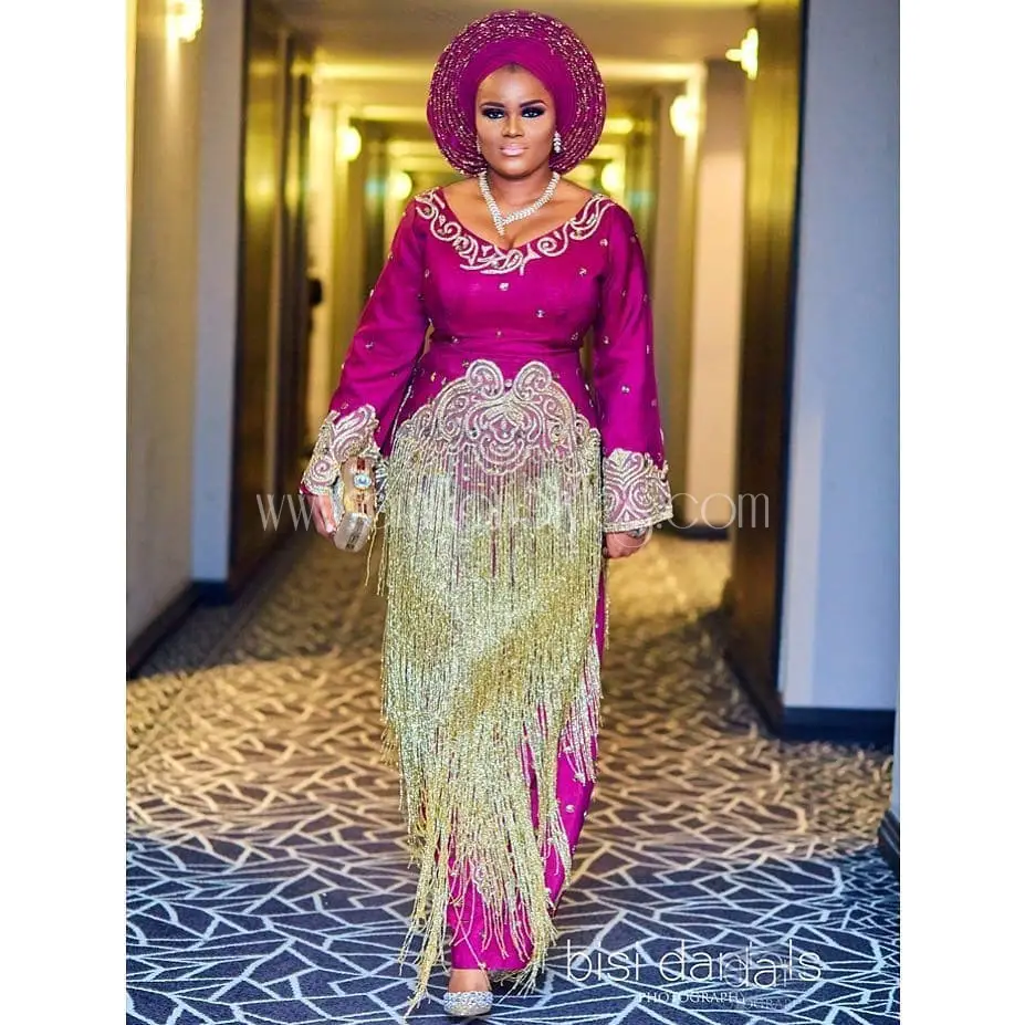 Click Here For Simple Lace Asoebi Styles That Stand Out – A Million Styles