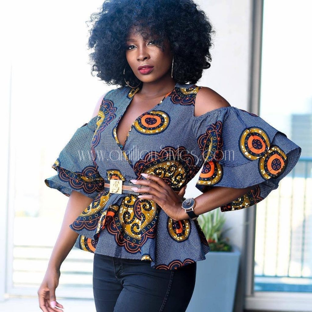 11 Hawt Casual Ankara Tops – A Million Styles