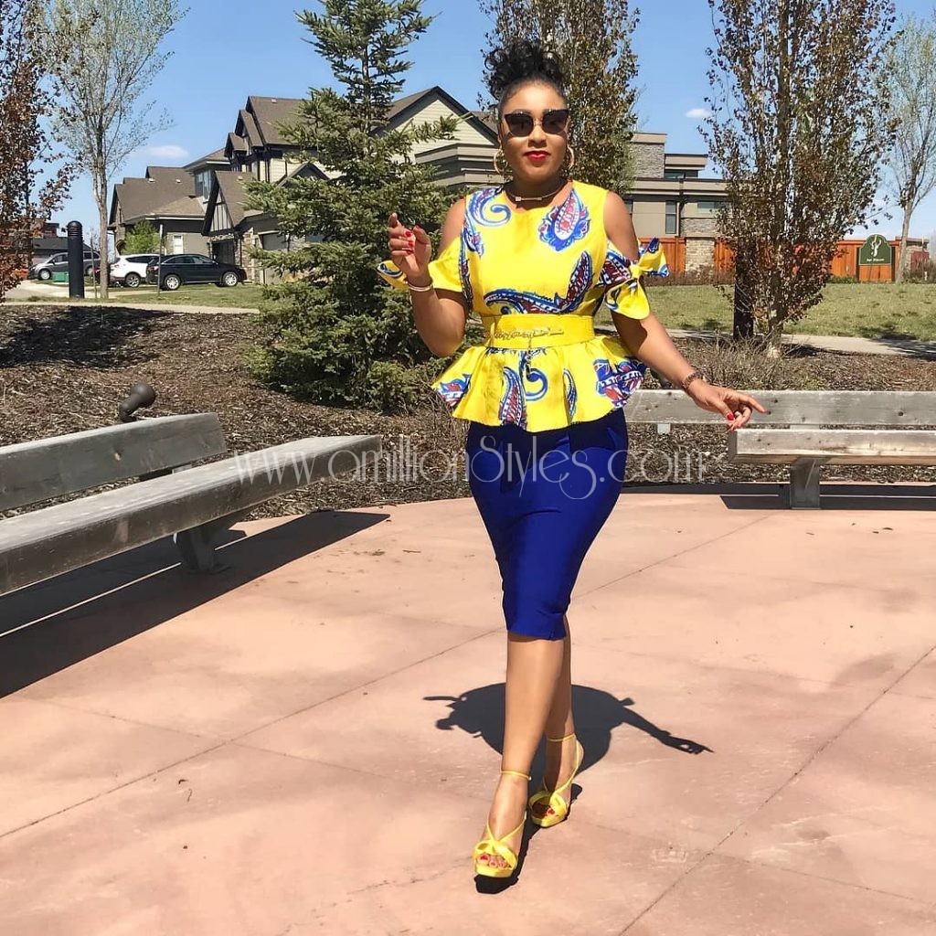 11 Hawt Casual Ankara Tops – A Million Styles