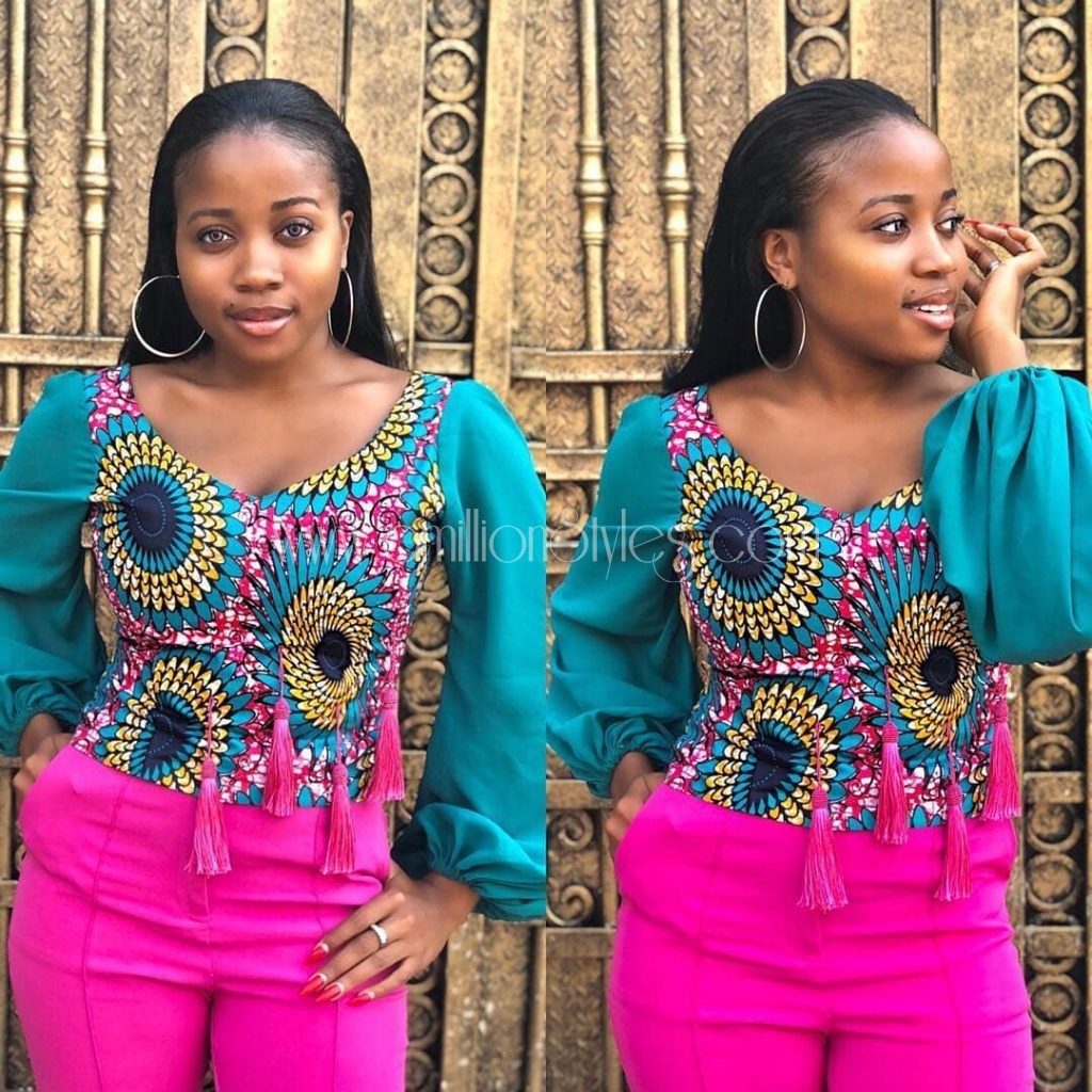 11 Hawt Casual Ankara Tops – A Million Styles