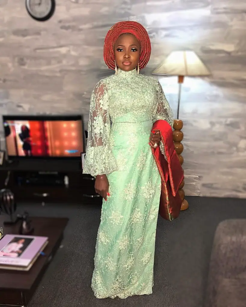 2025 Celebrity Styles At Lala Akindoju And Gbubemi Fregene's Trad ...