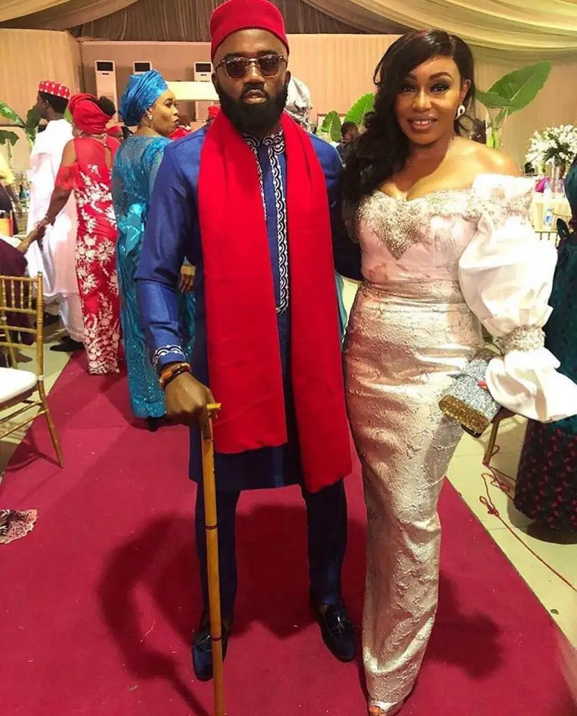2025 Celebrity Styles At Lala Akindoju And Gbubemi Fregene's Trad ...