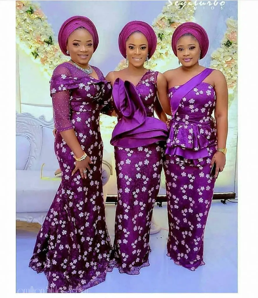 Best Asoebi Styles Of The Week October 27-November 2 – A Million Styles