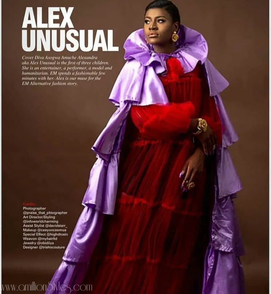 Alex Of Big Brother Naija Is The Cover-girl For Exquisite Magazine – A ...