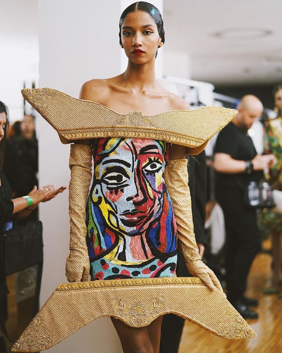 Moschino Heats Things Up With Some Picasso-Inspired Designs For Spring ...