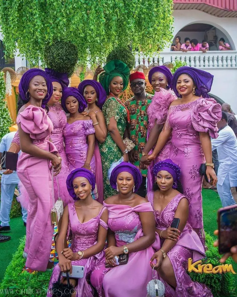 2025 The Best Pink Lace Asoebi Styles For 2019 – A Million Styles