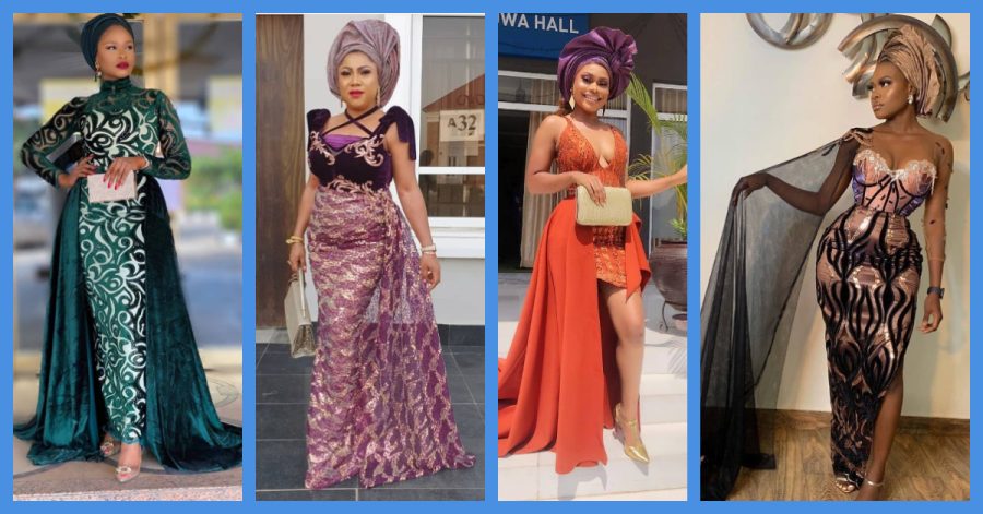 2026 These Lace Asoebi Styles With Matching Trains Are Too Good To ...