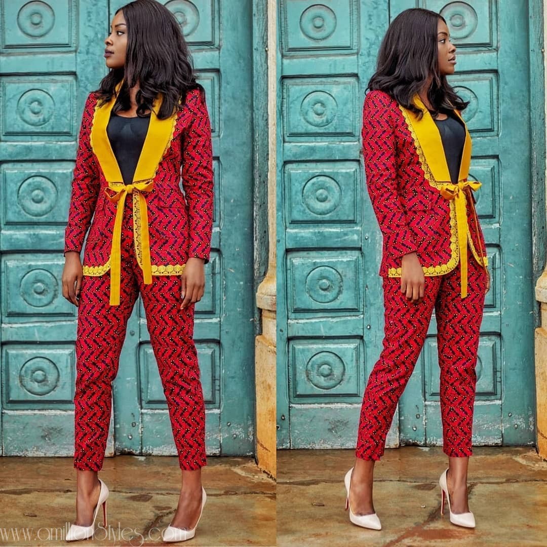 11 Beautiful Ankara Suits On Fireeee!! – A Million Styles