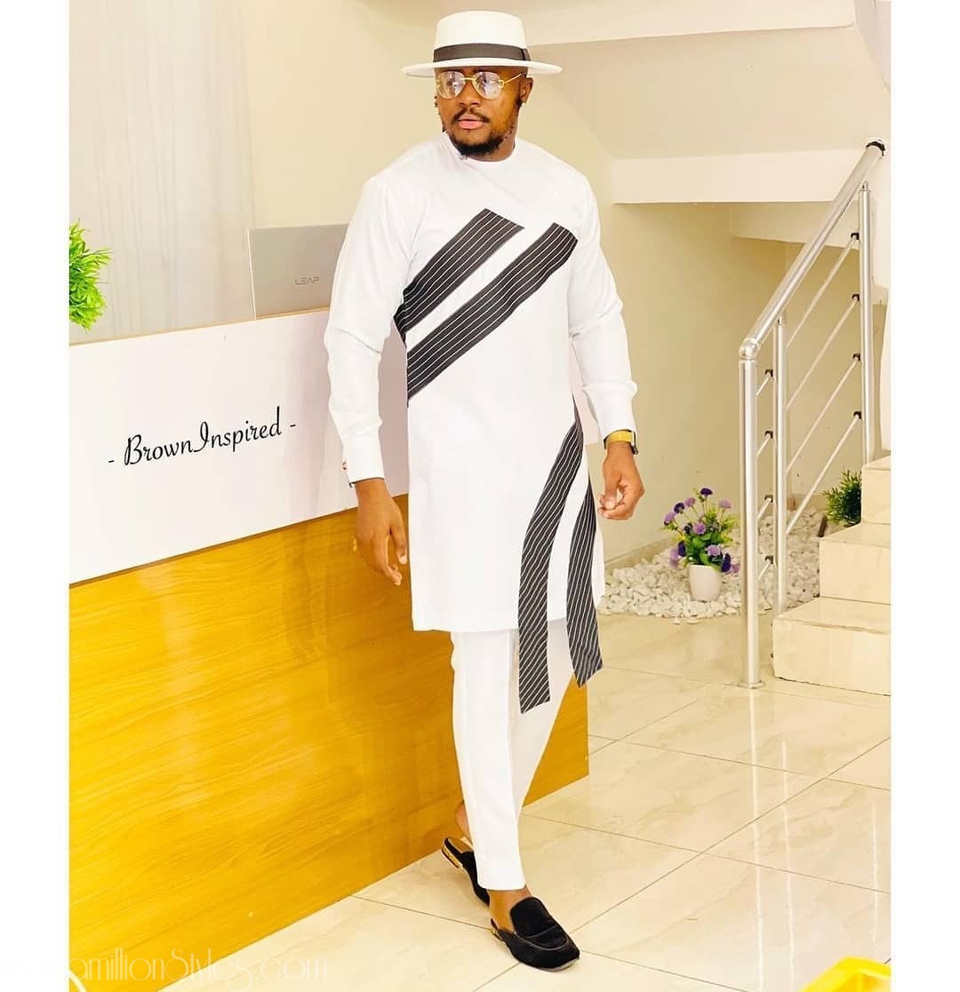 12 Stylish White Atiku Styles Perfect For Men – A Million Styles
