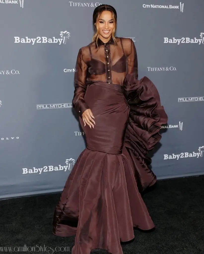 Ciara Looked Simple But Stunning For The Baby2Baby 10 Year Gala – A ...