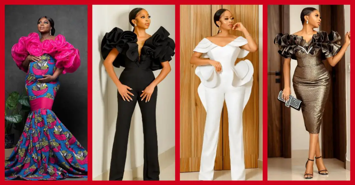 Take A Look At These Exaggerated Frills Styles – A Million Styles