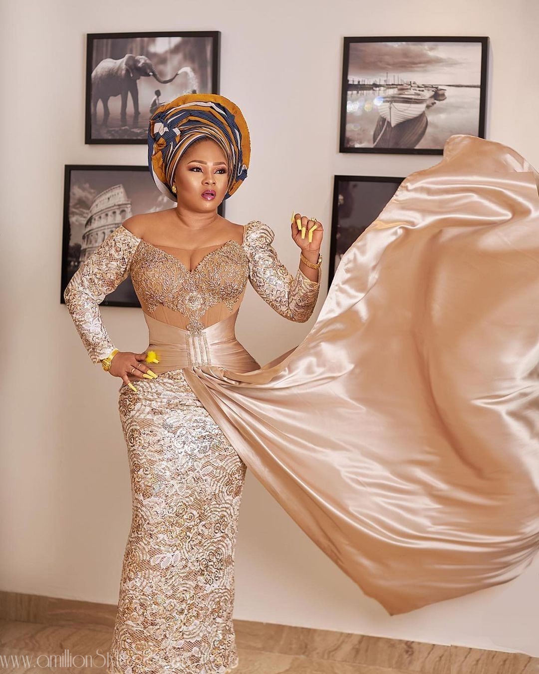 Avoid "Had I Known" With These 10 Simple Lace Asoebi Styles Any Tailor ...
