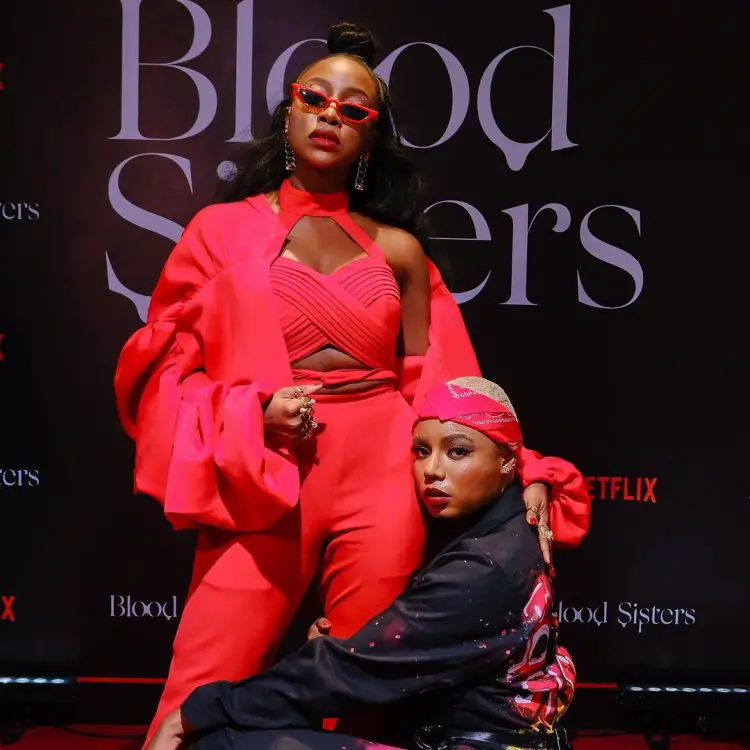 Netflix's Blood Sisters Premiere Was A Red Affair With Celebrity Styles ...