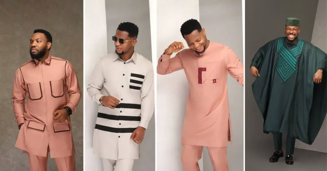 Ibrahim Suleiman, Maurice Sam, Bryan Okey Models FreshbyDotun's Man ...