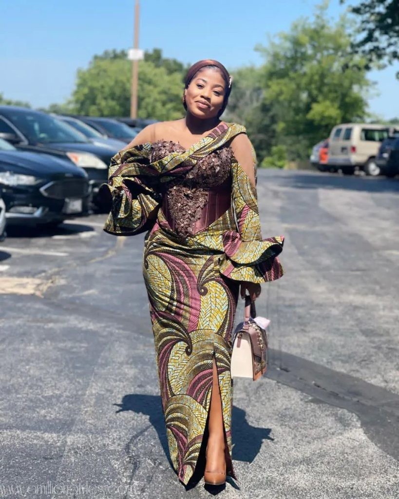 2025 Get Into These Long Ankara Styles And Upgrade Your Style – A ...