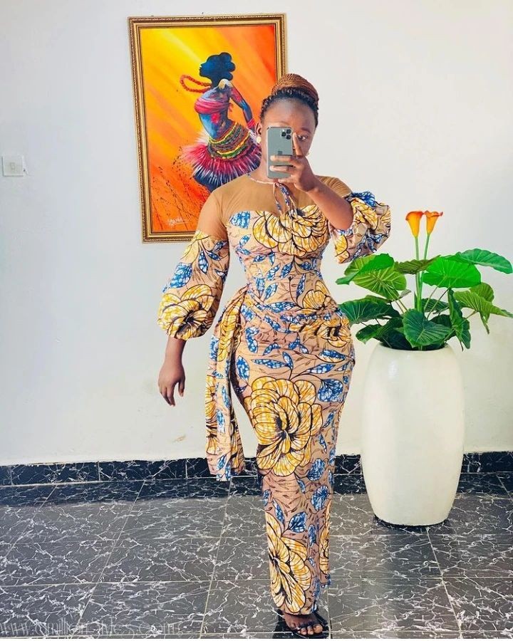 Get Into These Long Ankara Styles And Upgrade Your Style – A Million Styles