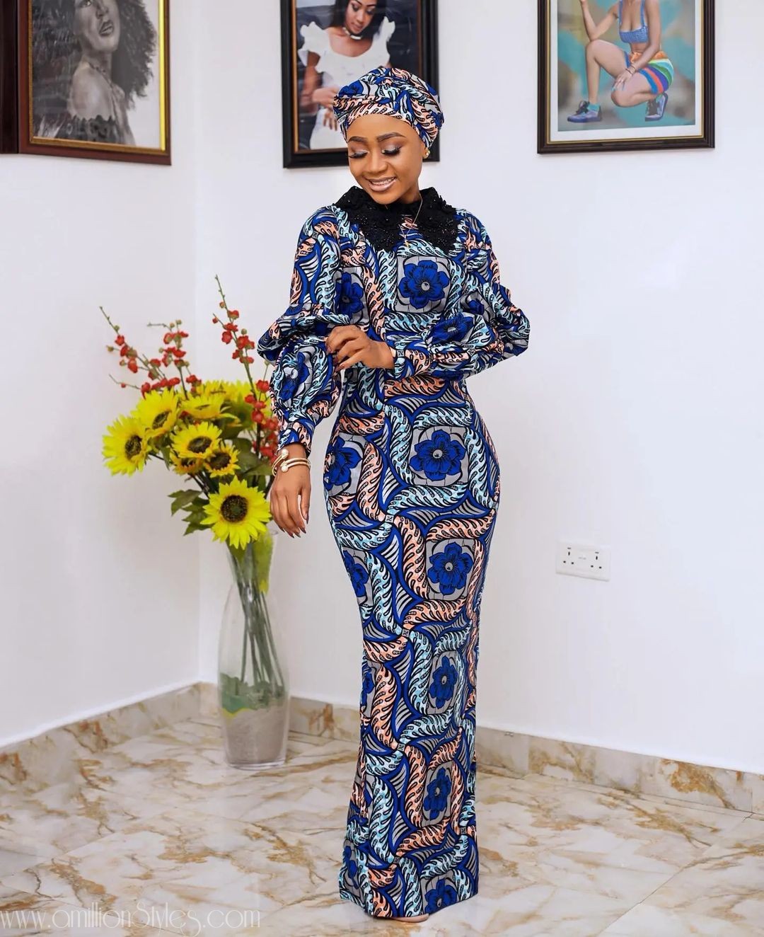 You'll Love These Exquisite 10 Long Ankara Styles – A Million Styles