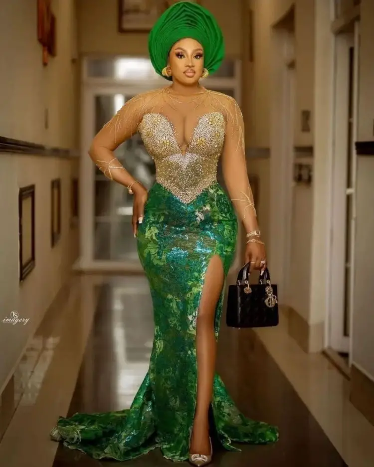 2025 10 Green Lace Asoebi Styles For Owambe – A Million Styles