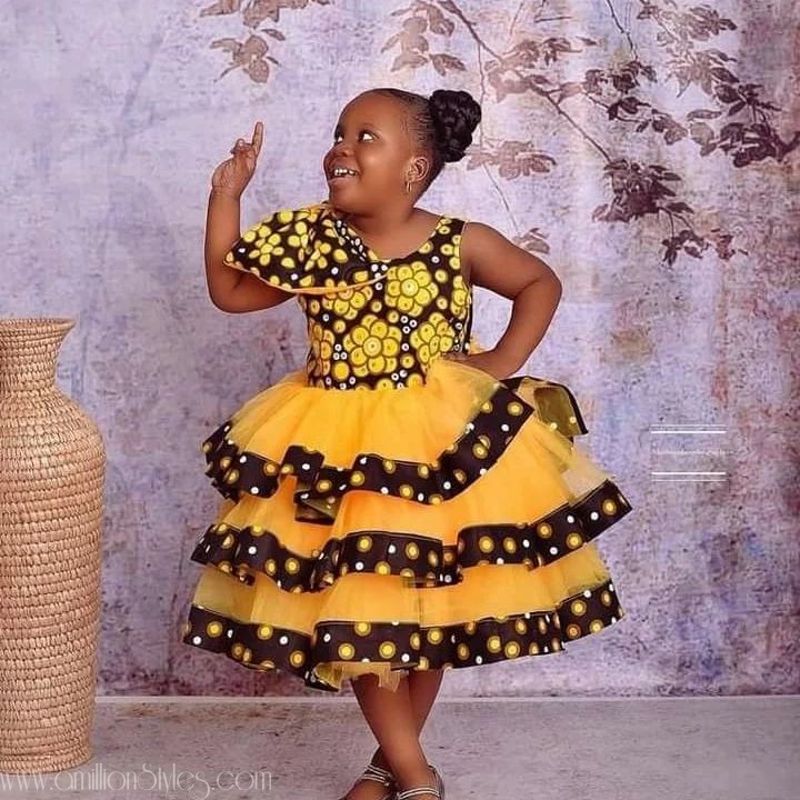 6 Ankara Styles For Girls – A Million Styles