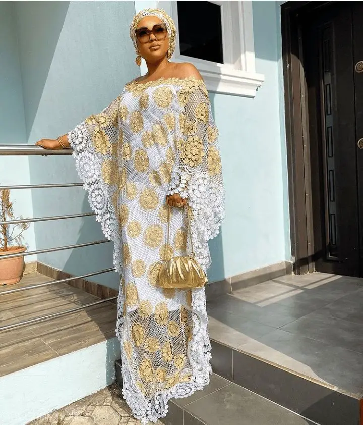 16+ Latest Bubu Lace Gown Style – A Million Styles