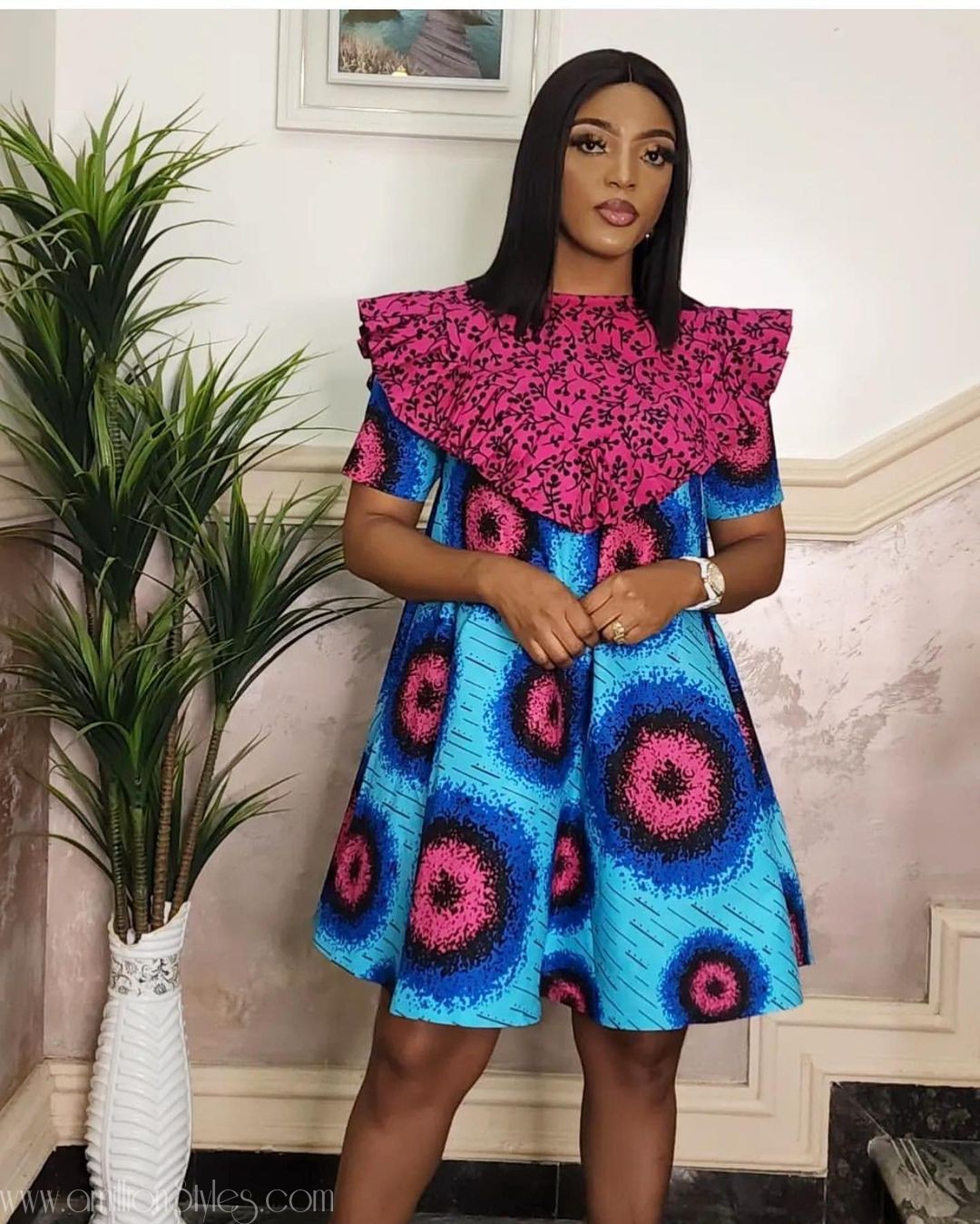 6 Short Ankara Styles For Stylish Women – A Million Styles